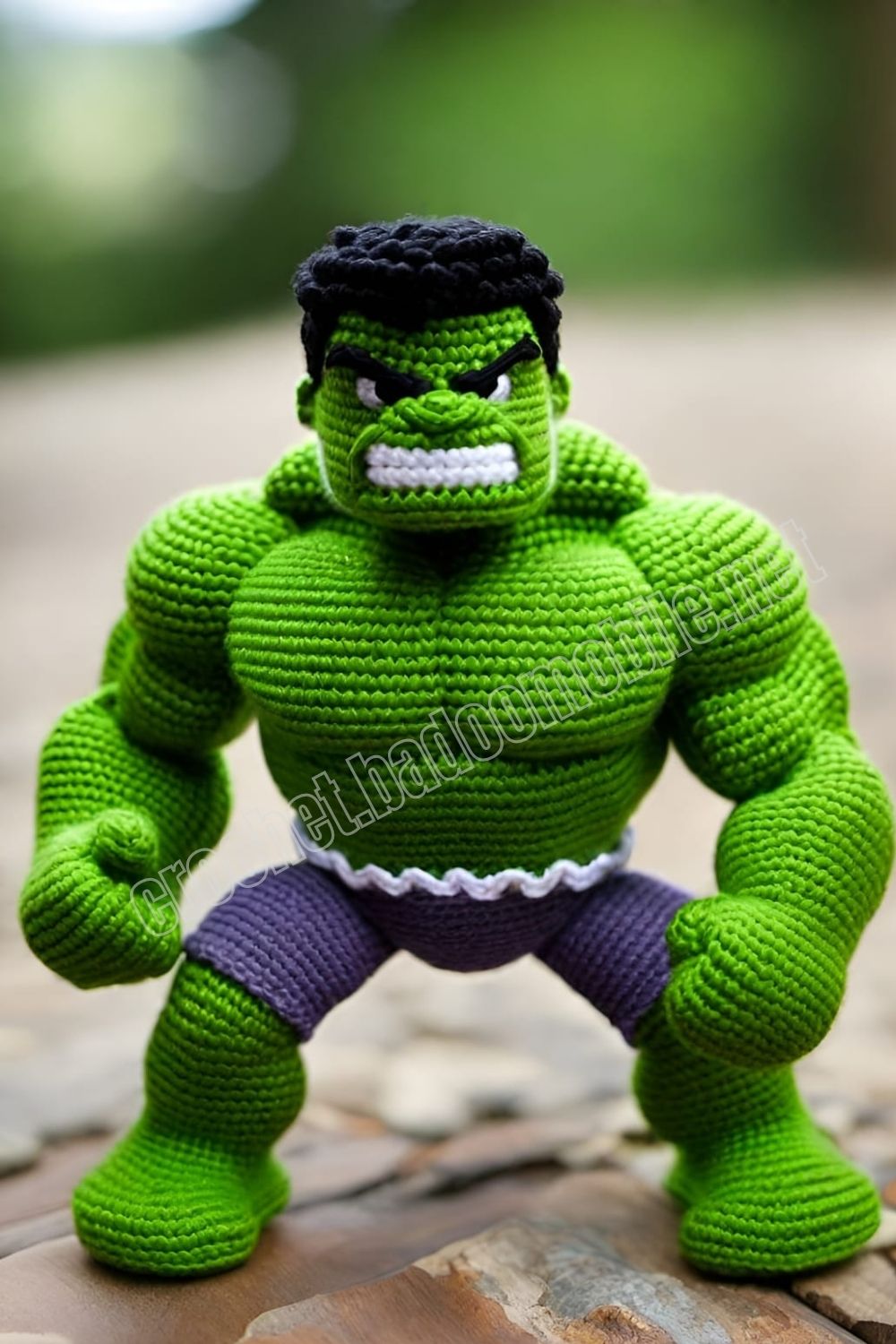 Amigurumi Crochet Hulk Doll Free Pattern-1 - FREE AMİGURUMİ CROCHET