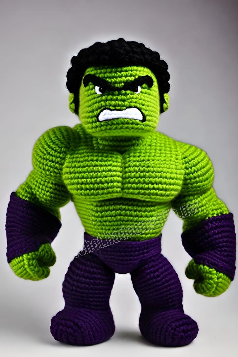 Amigurumi Crochet Hulk Doll Free Pattern-1 - FREE AMİGURUMİ CROCHET