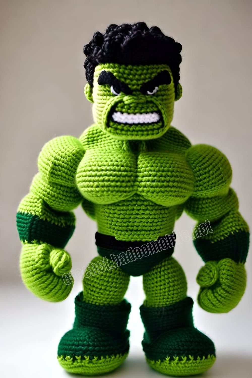 Amigurumi Crochet Hulk Doll Free Pattern-1 - FREE AMİGURUMİ CROCHET