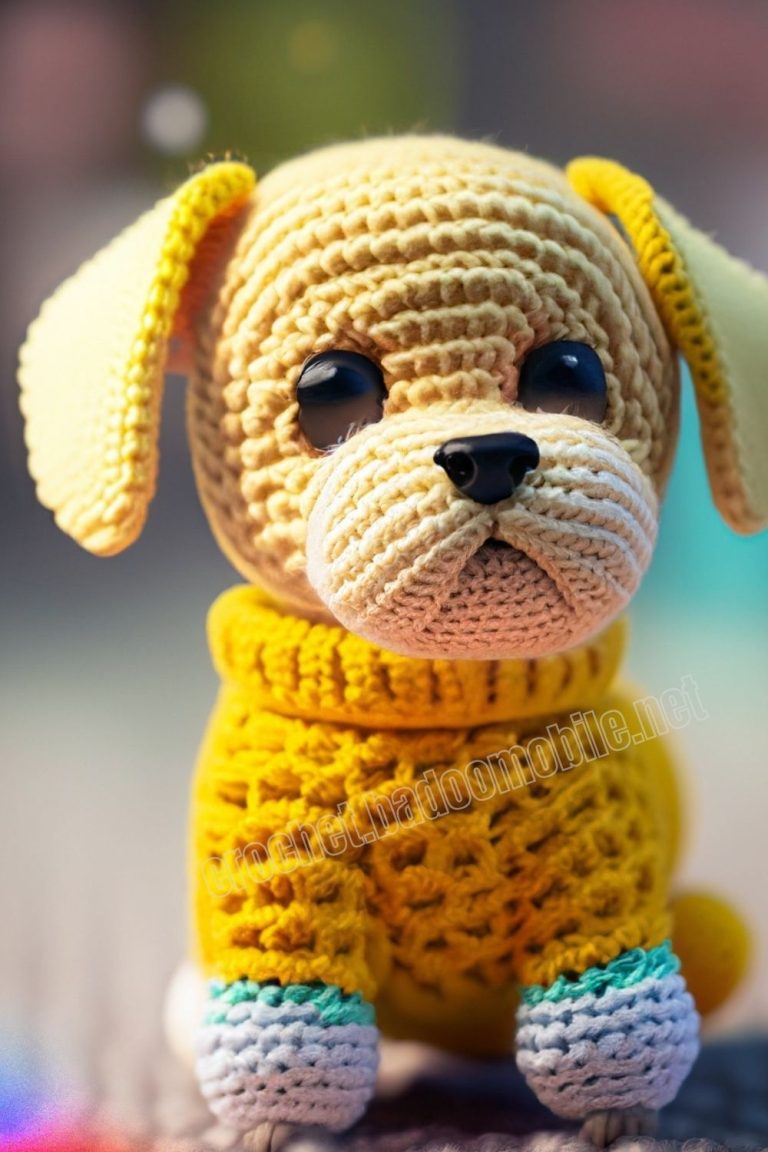 Amigurumi Cute Dog Free Pattern-2 - FREE AMİGURUMİ CROCHET