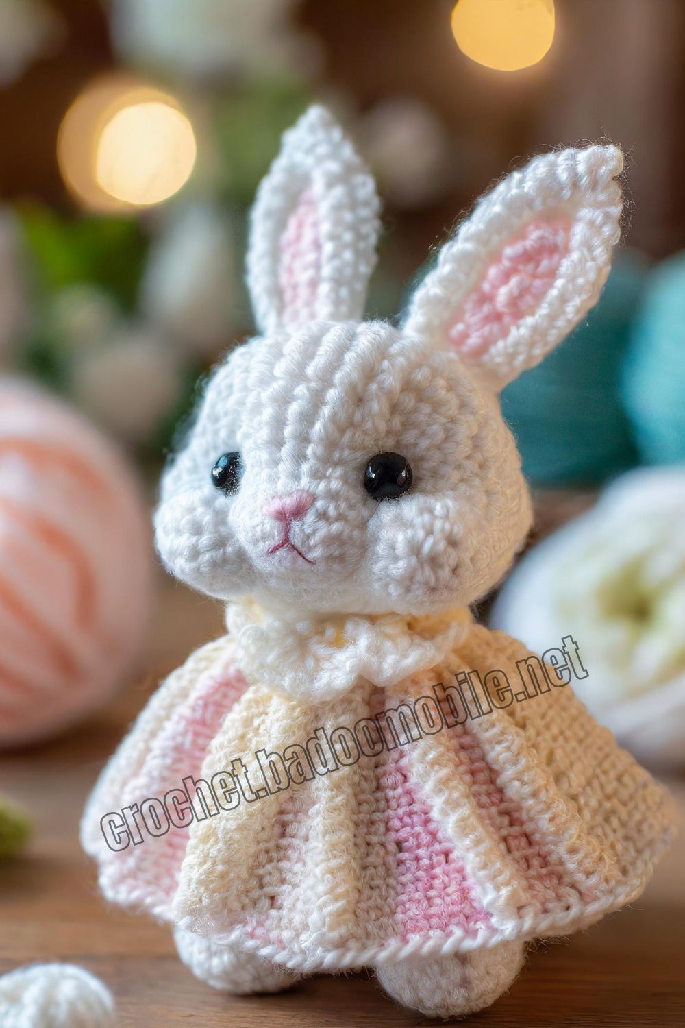 Amigurumi Baby Bunny Crochet Keychain Free Pattern-1 - FREE AMİGURUMİ ...